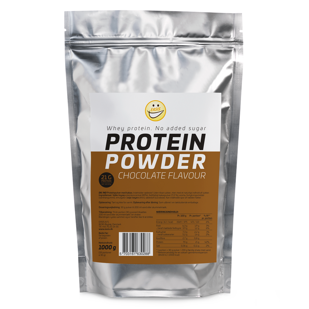 EASIS Proteinpulver med choklad - Utan tillsatt socker